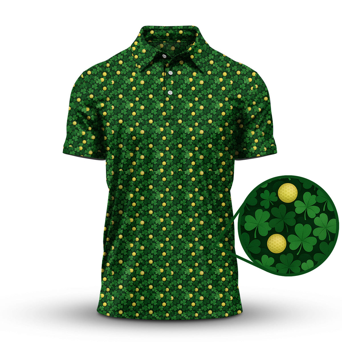 Irish Golf Shirts, Ireland Golf Polos For Golfer, Pattern Golf Shirt F ...